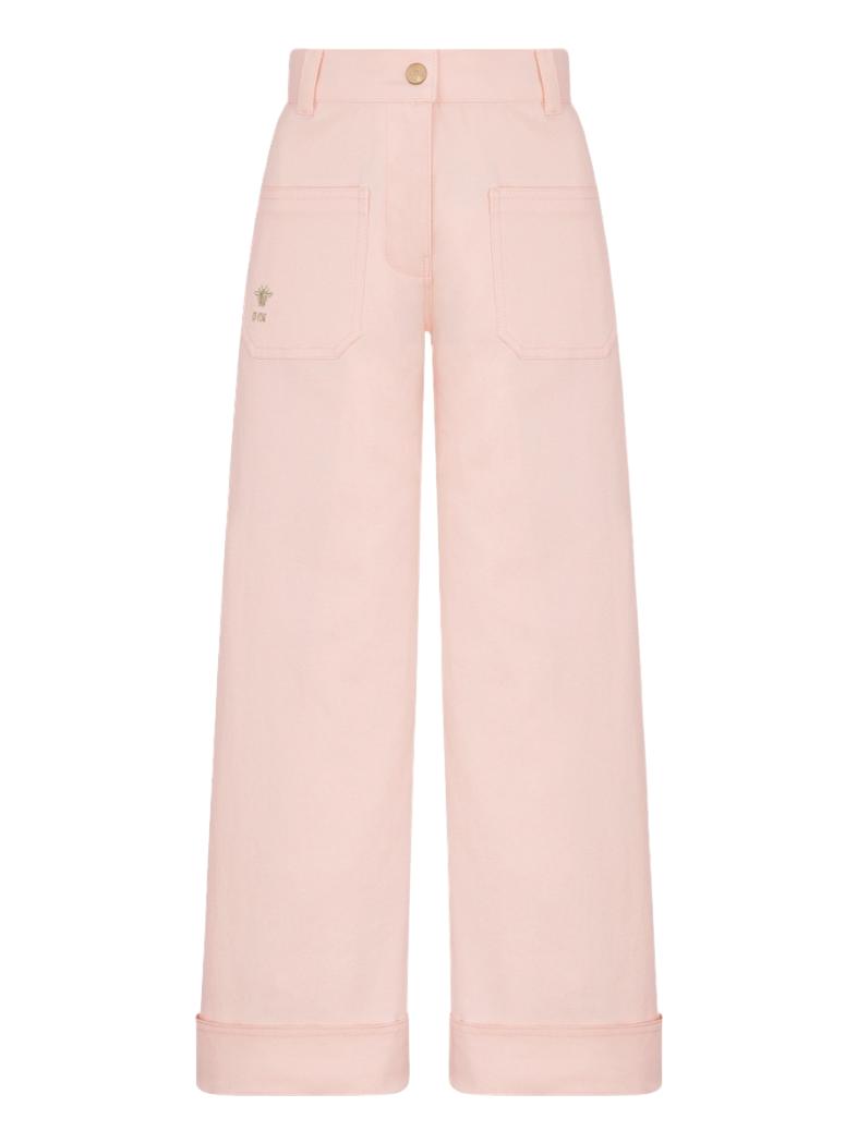 DIOR Dior Embroidered Bee Wide-Leg Trousers